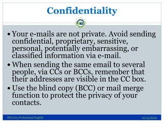 Email Writing Skills | PDF