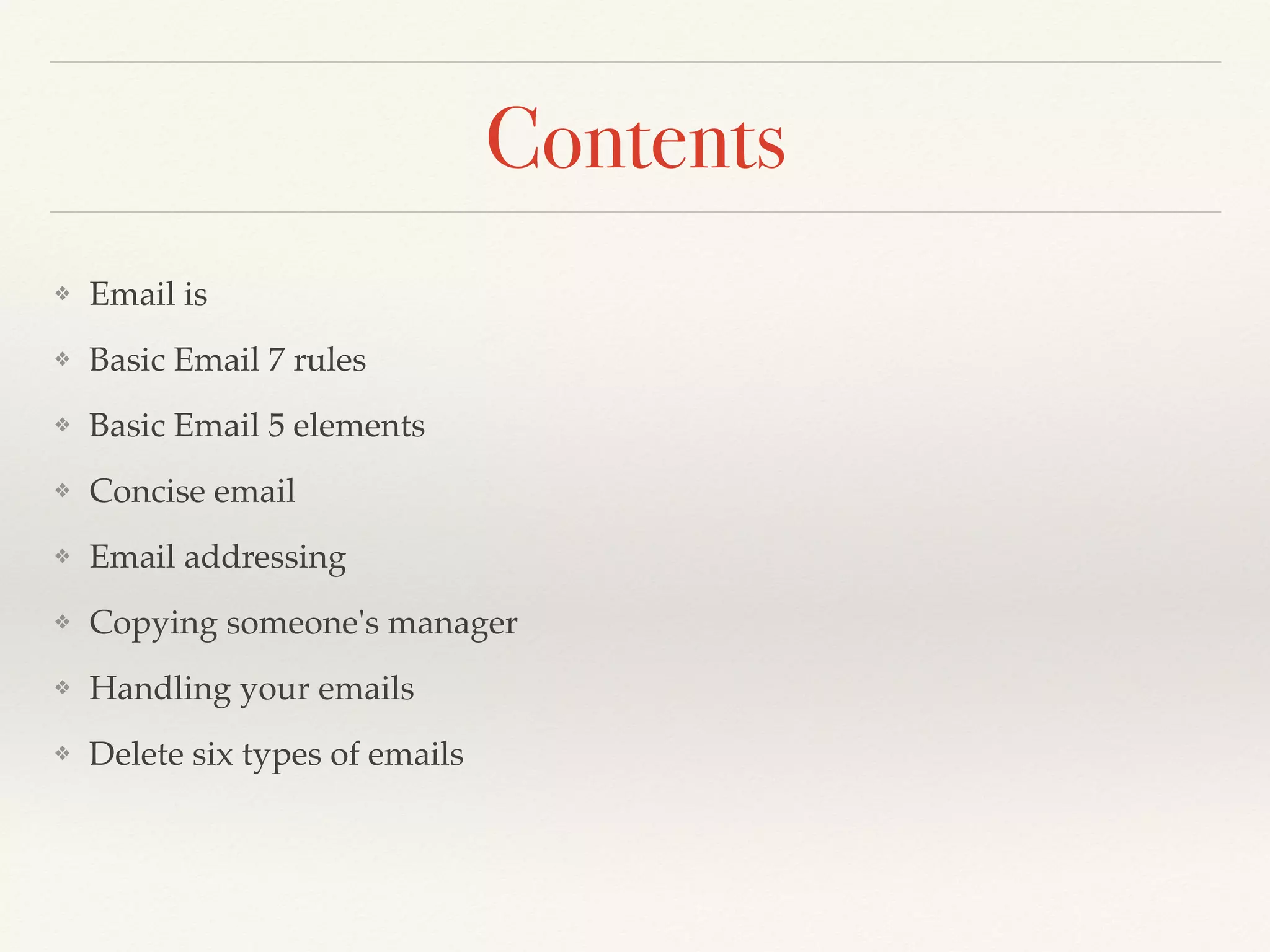 Email writing skills | PDF