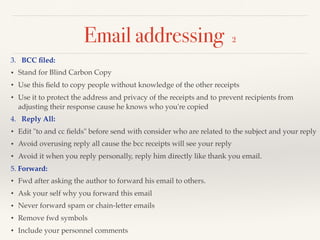 Email writing skills | PDF