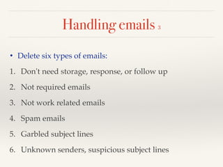 Email writing skills | PDF