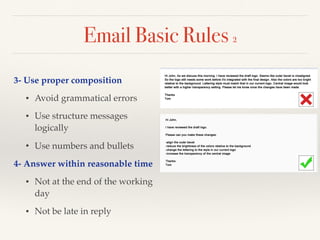 Email writing skills | PDF