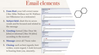 Email writing skills | PPTX
