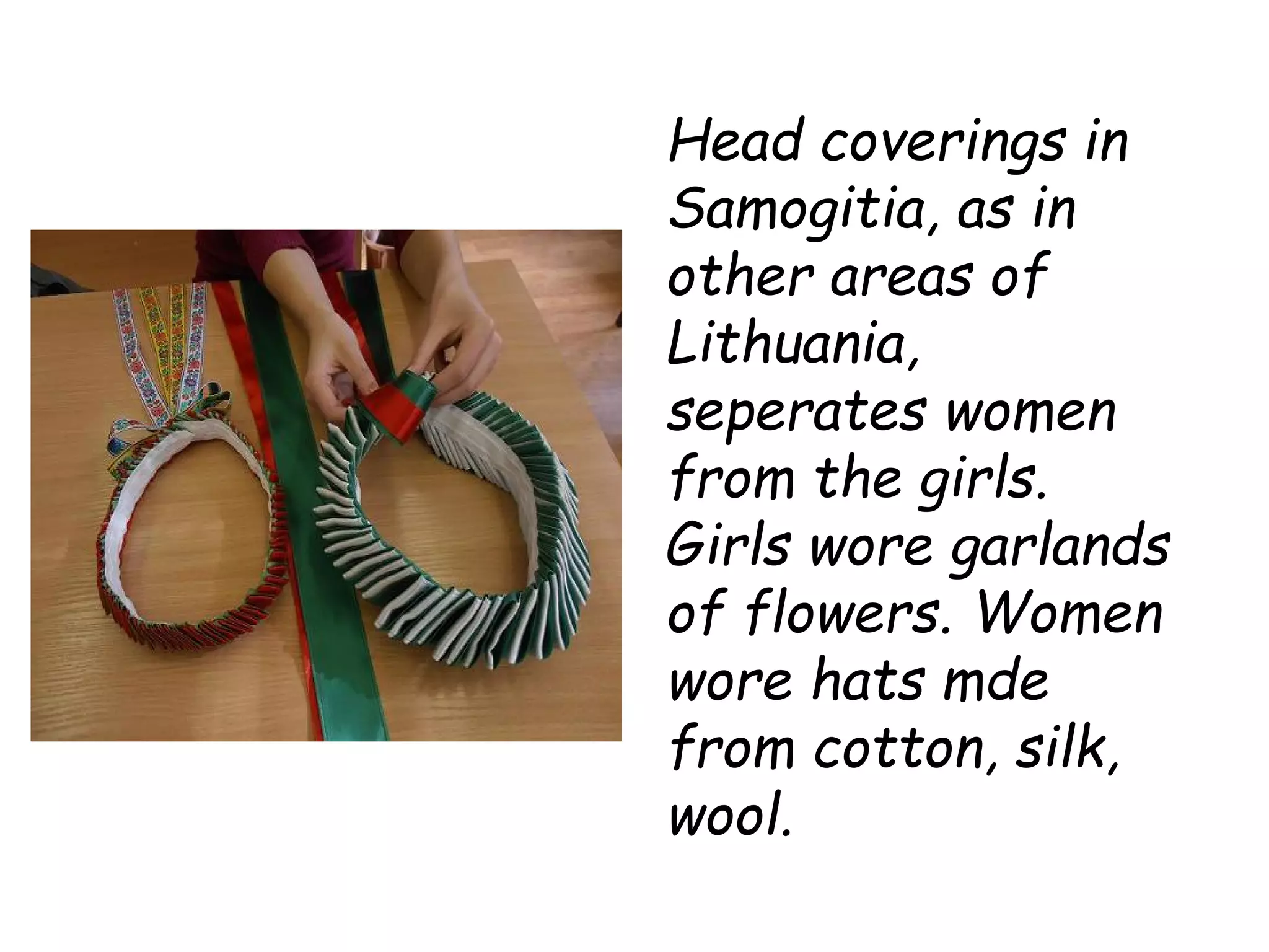 Samogitian traditional clothes | PDF