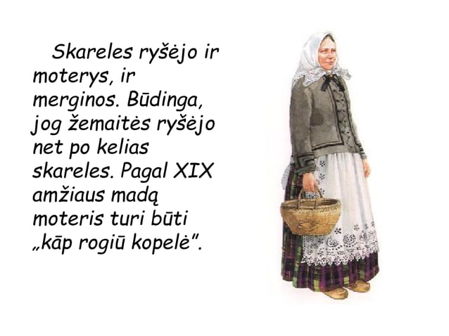 Samogitian traditional clothes | PDF