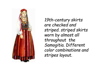 Samogitian traditional clothes | PDF
