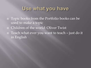 Theme based english teaching | PPTX | Education