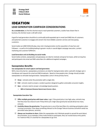 Campaign Ideation | PDF