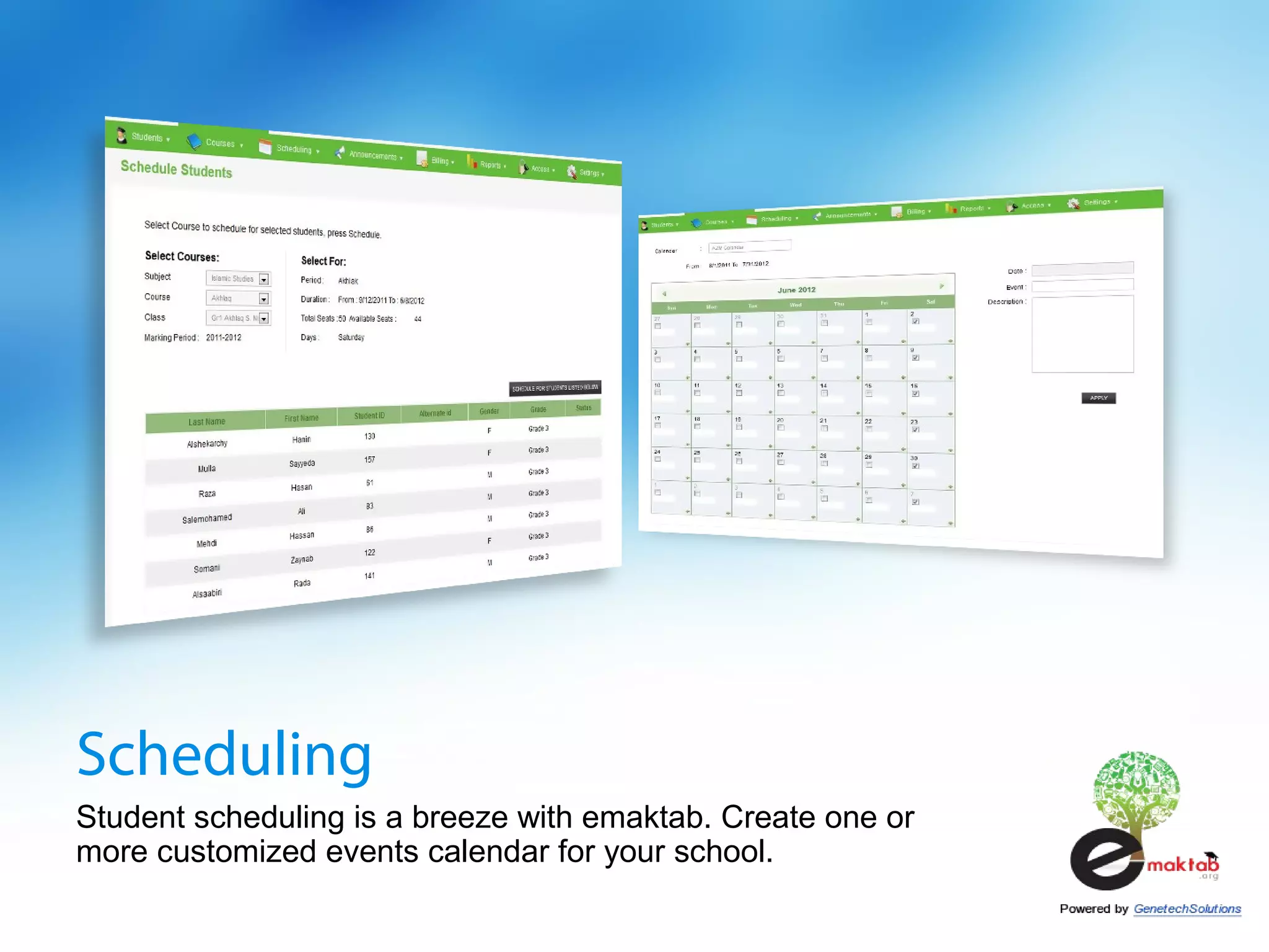 Emaktab - Student management system | PDF