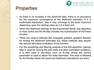 Em Algorithm | Statistics | PPT