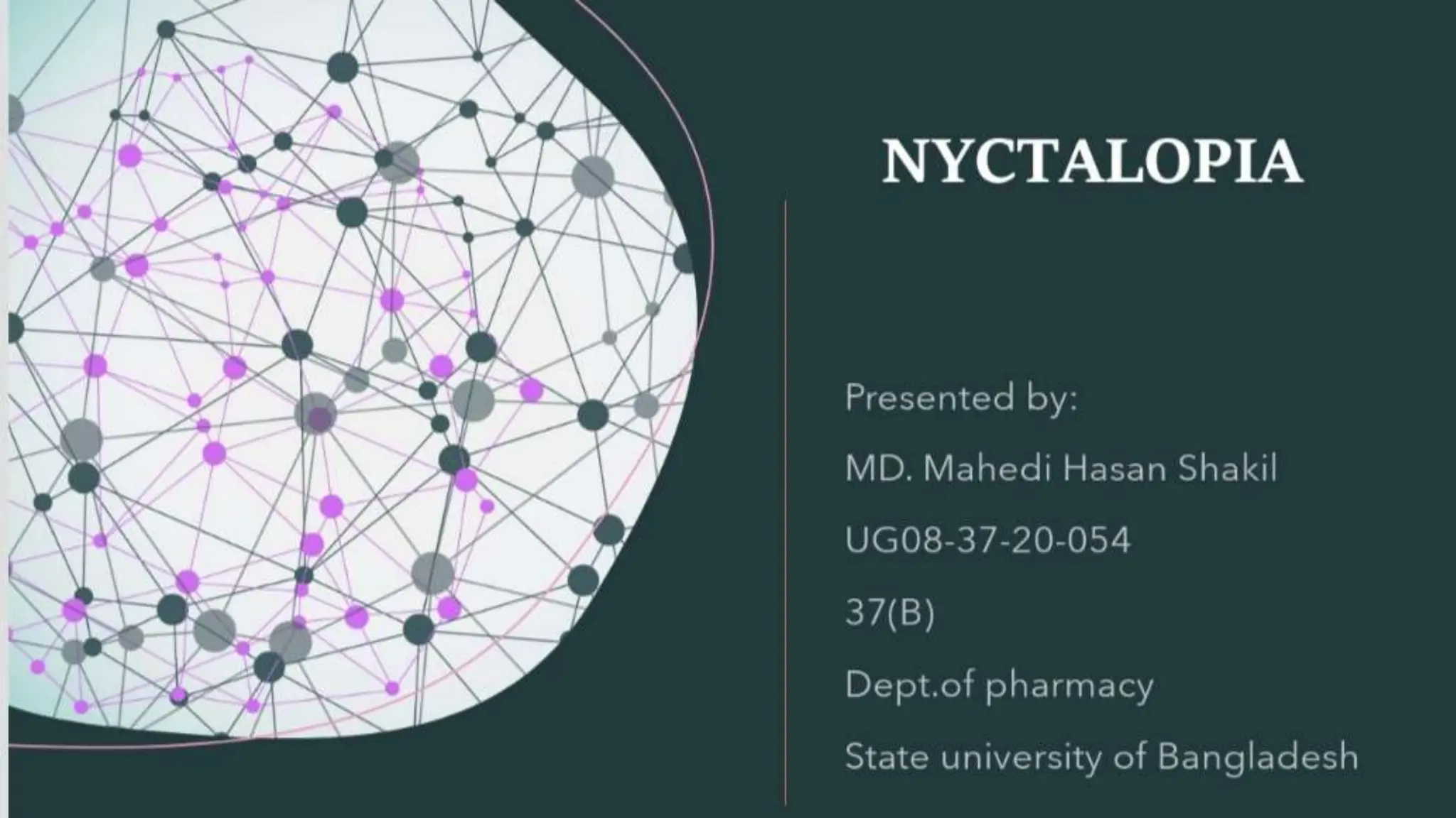 Nyctalopia | PPTX