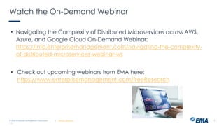 Navigating the Complexity of Distributed Microservices across AWS, Azure, and Google Cloud | PPT