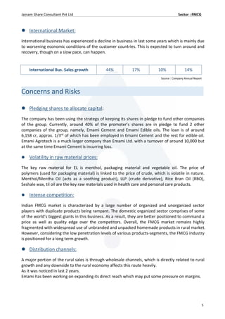Emami Ltd. | PDF
