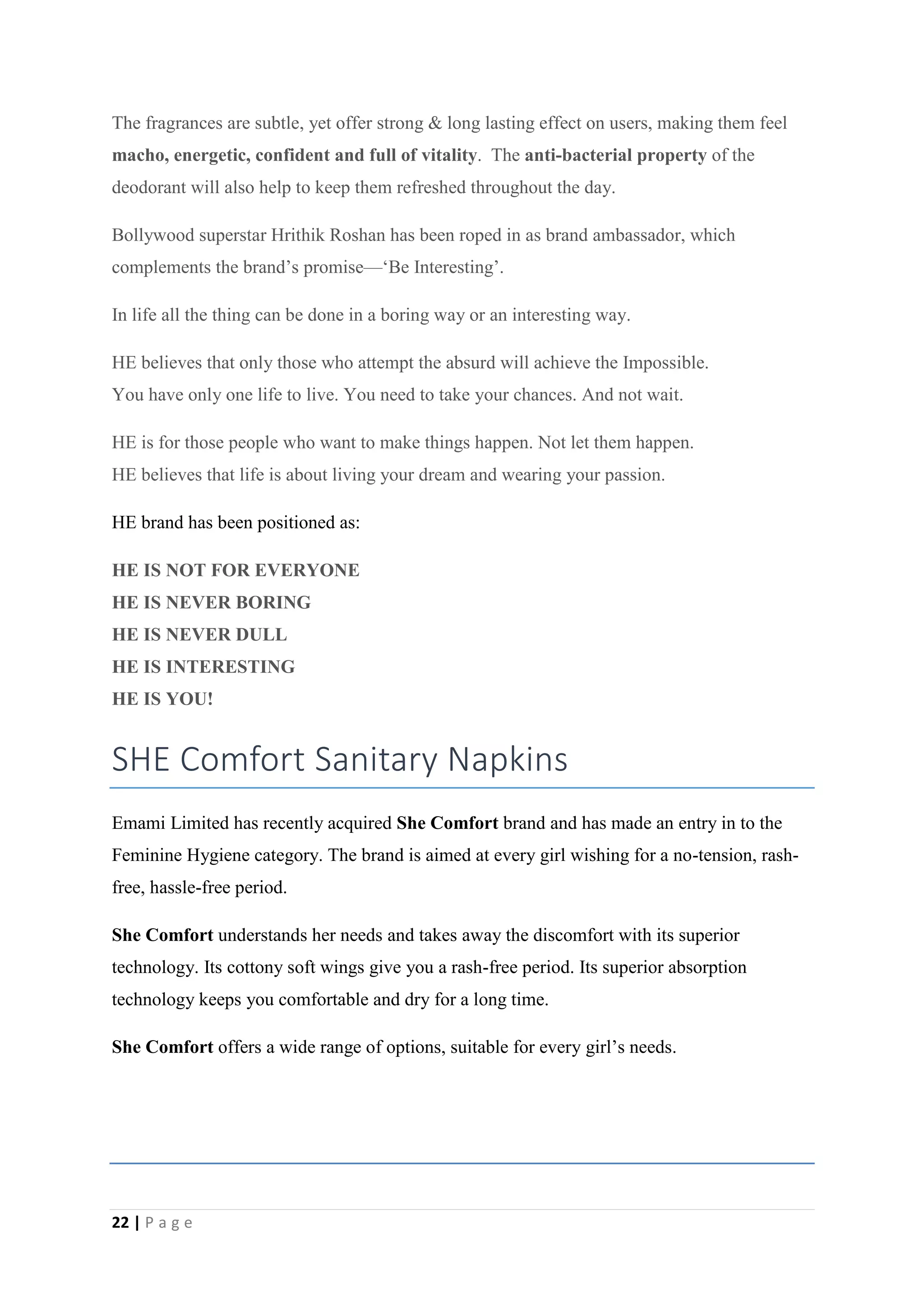 Emami Ltd. | Brand Analysis | PDF