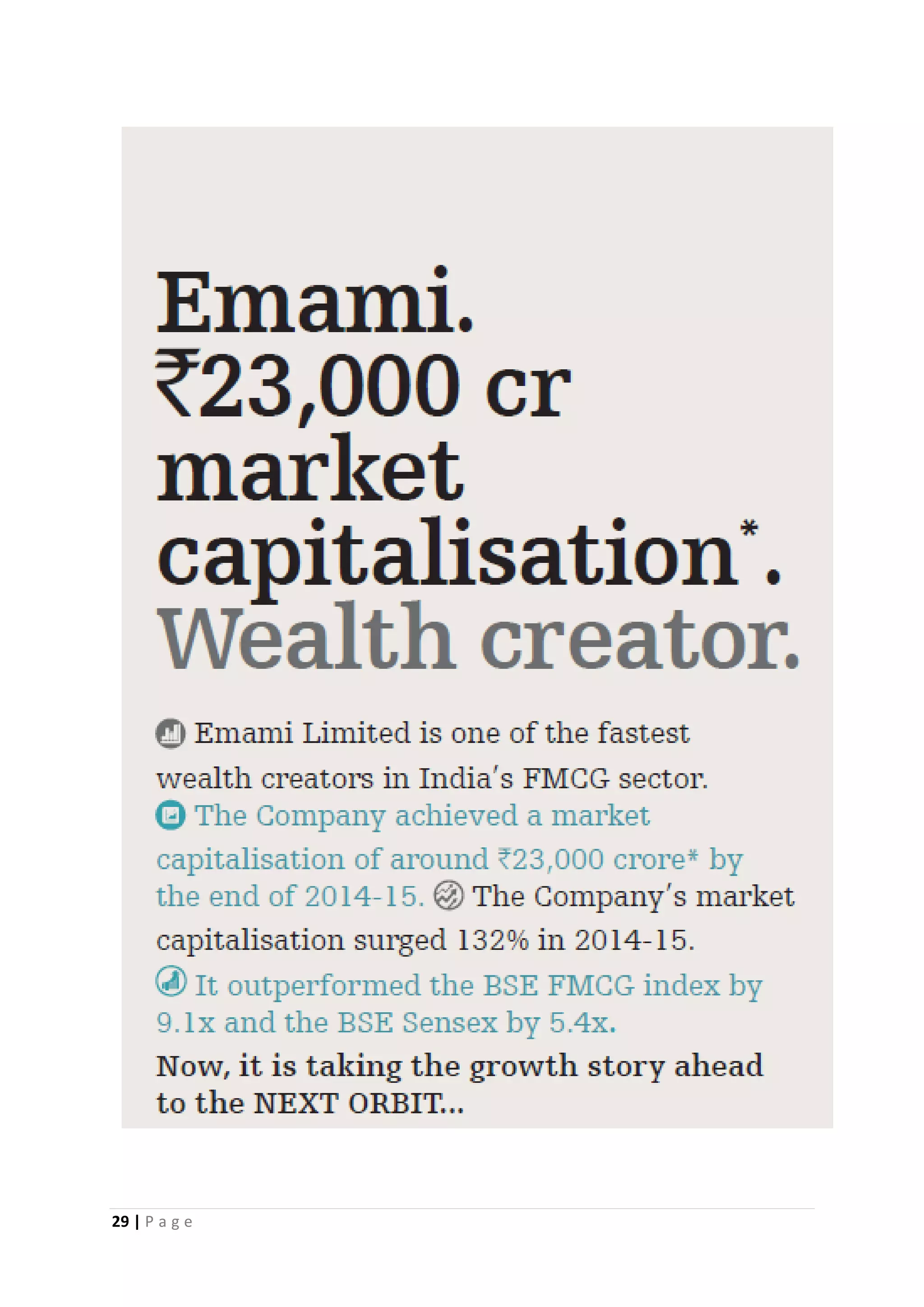 Emami Ltd. | Brand Analysis | PDF
