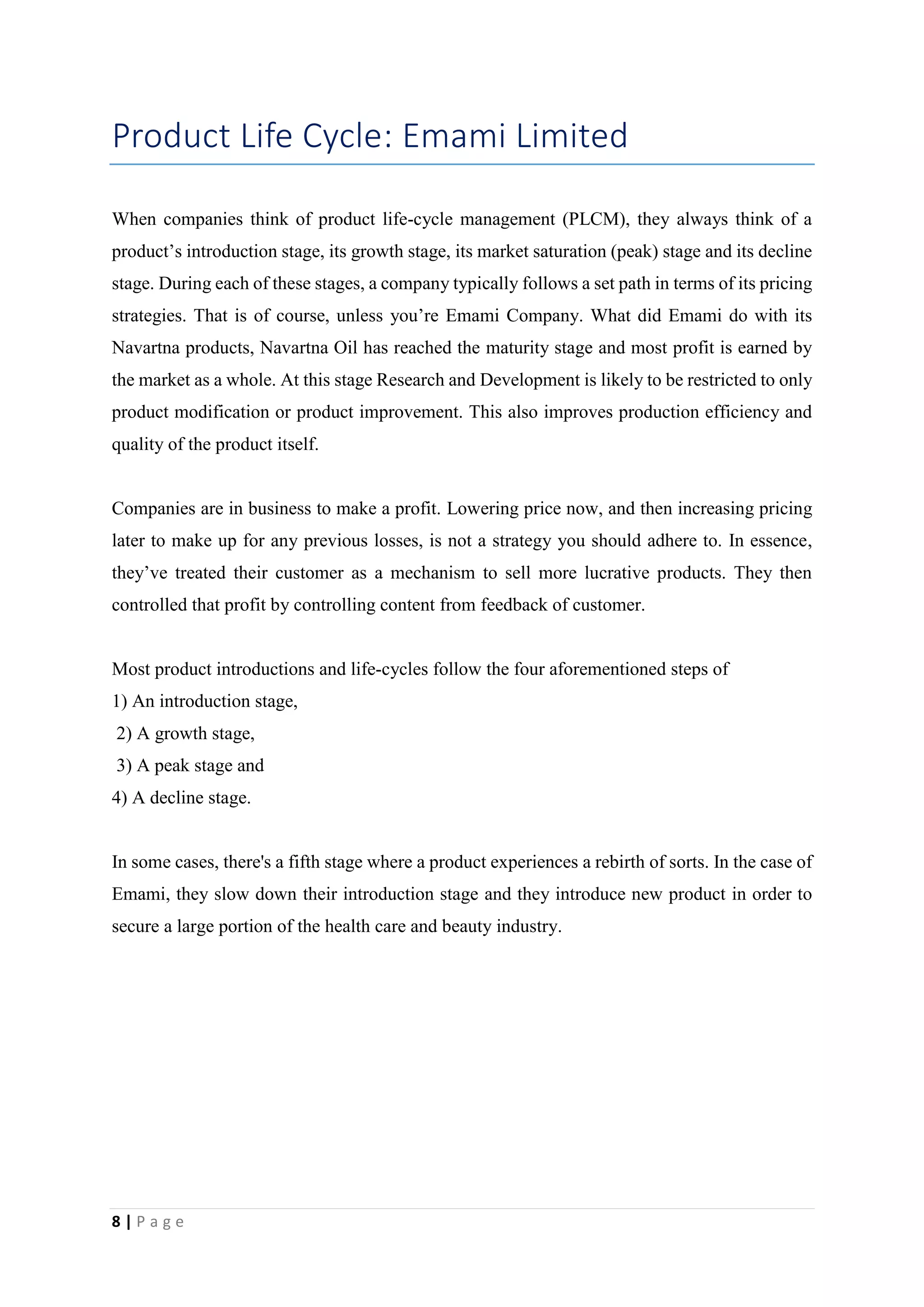 Emami Ltd. | Brand Analysis | PDF