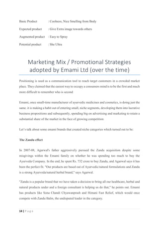 Emami Ltd. | Brand Analysis | PDF