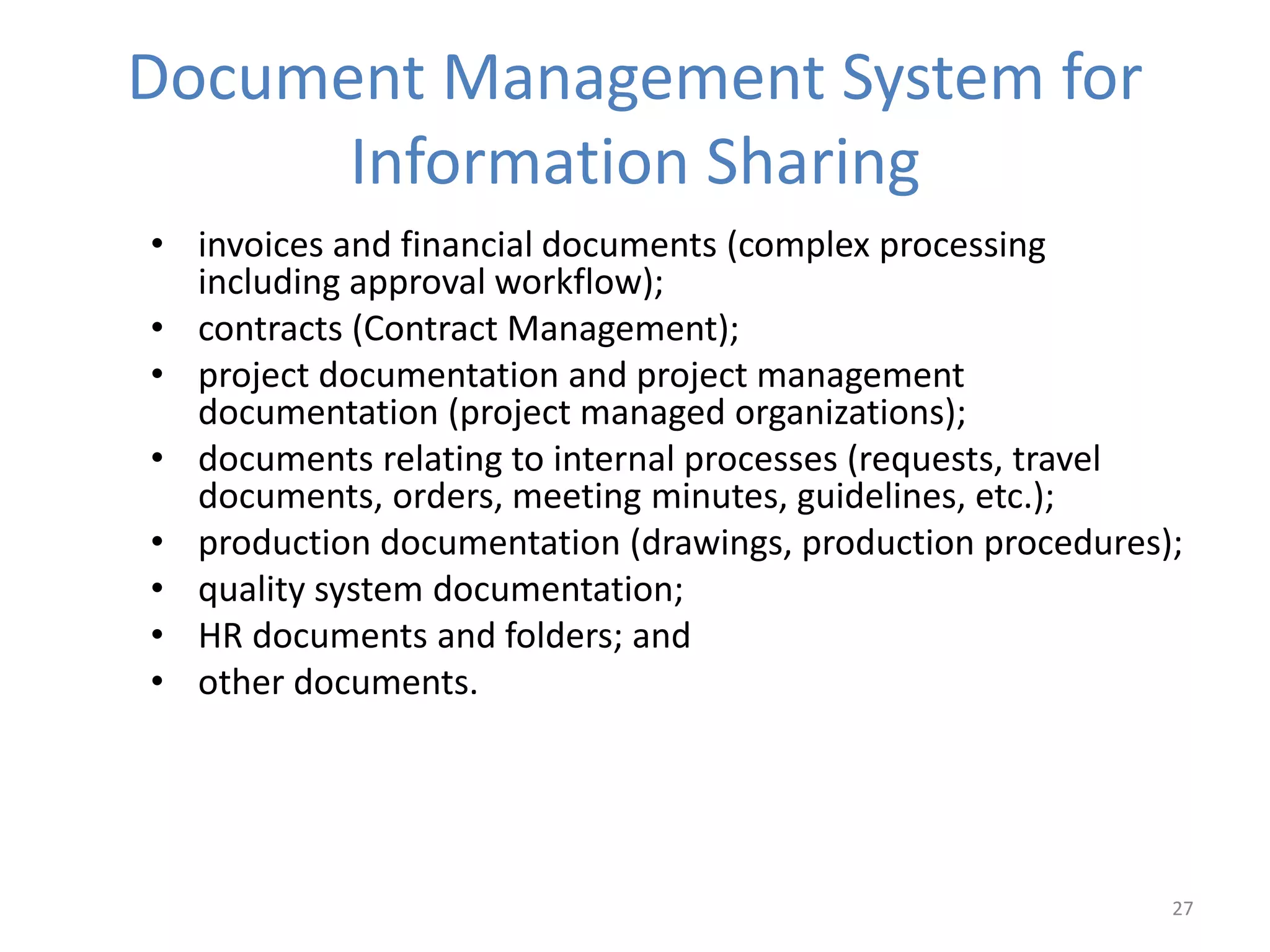 Document Management System | PPTX