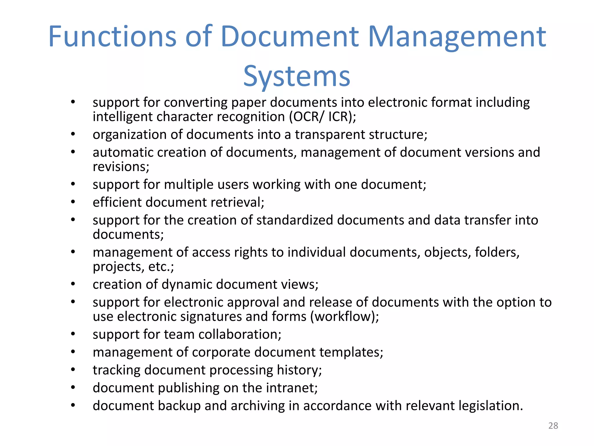 Document Management System | PPTX