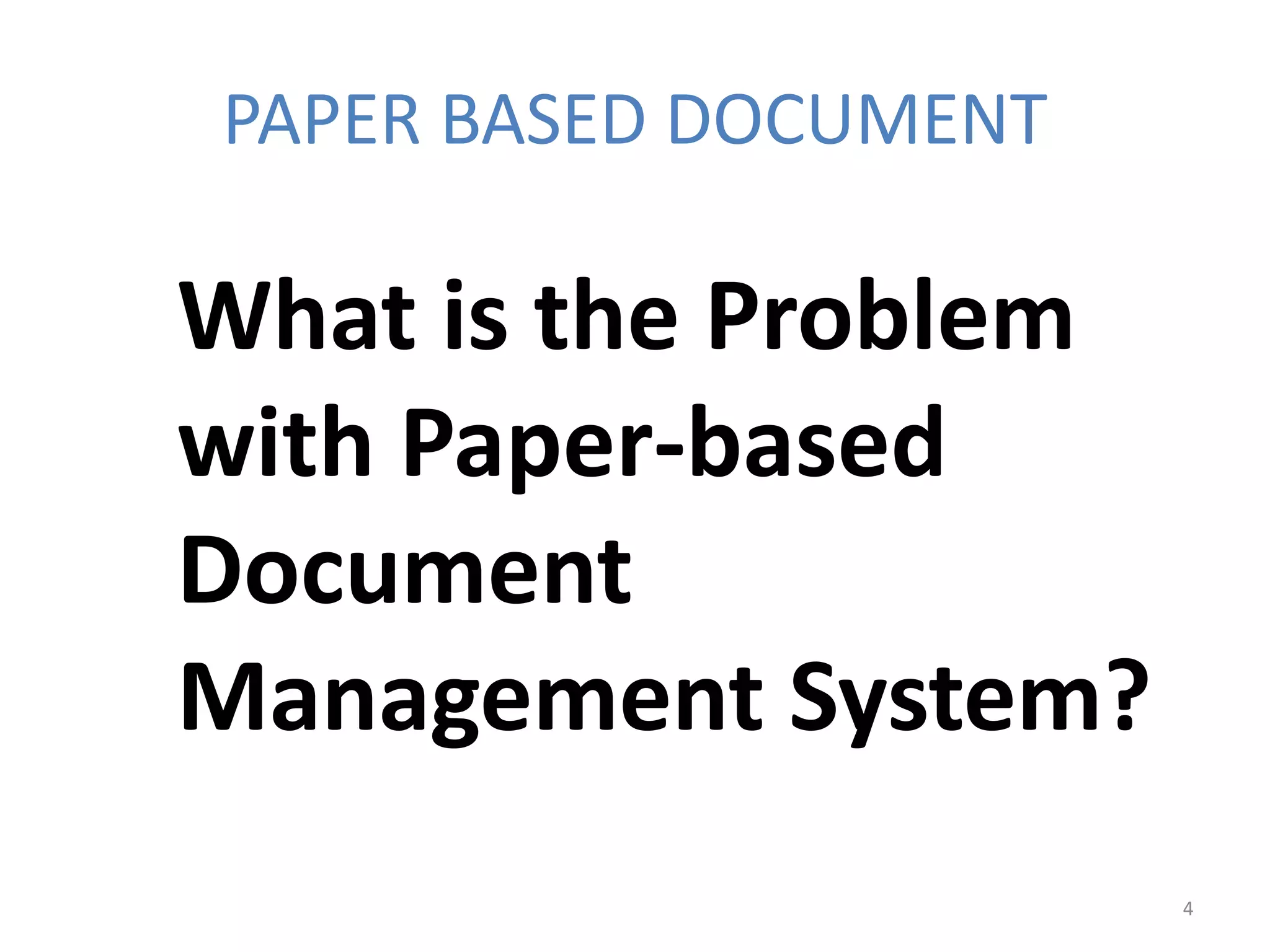 Document Management System | PPTX