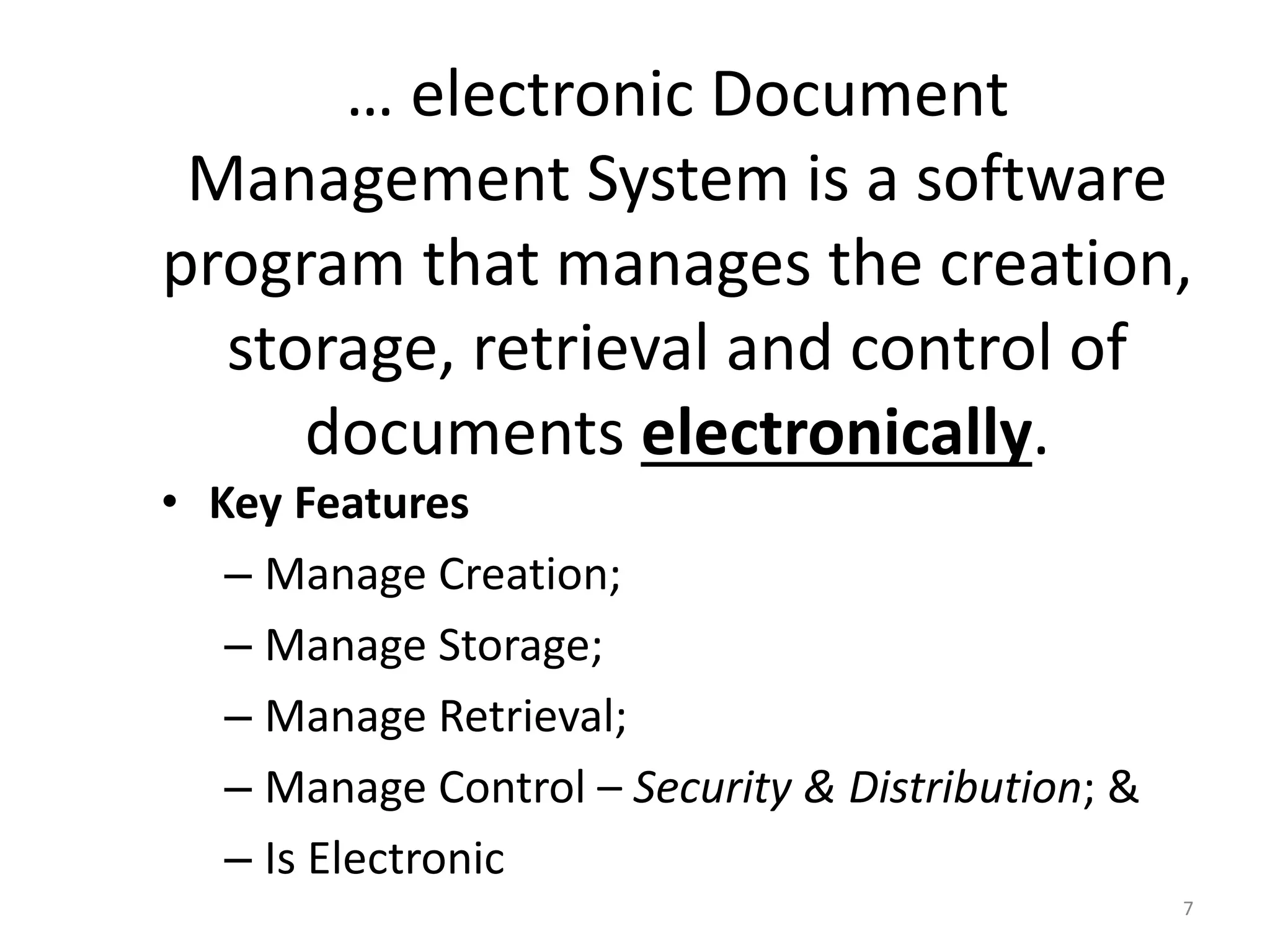 Document Management System | PPTX