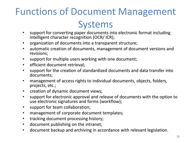 Document Management System | PPTX
