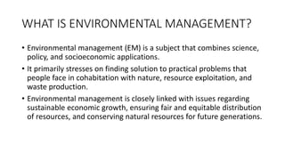 e Management tools and techniques.s.pptx | Environmental Services ...