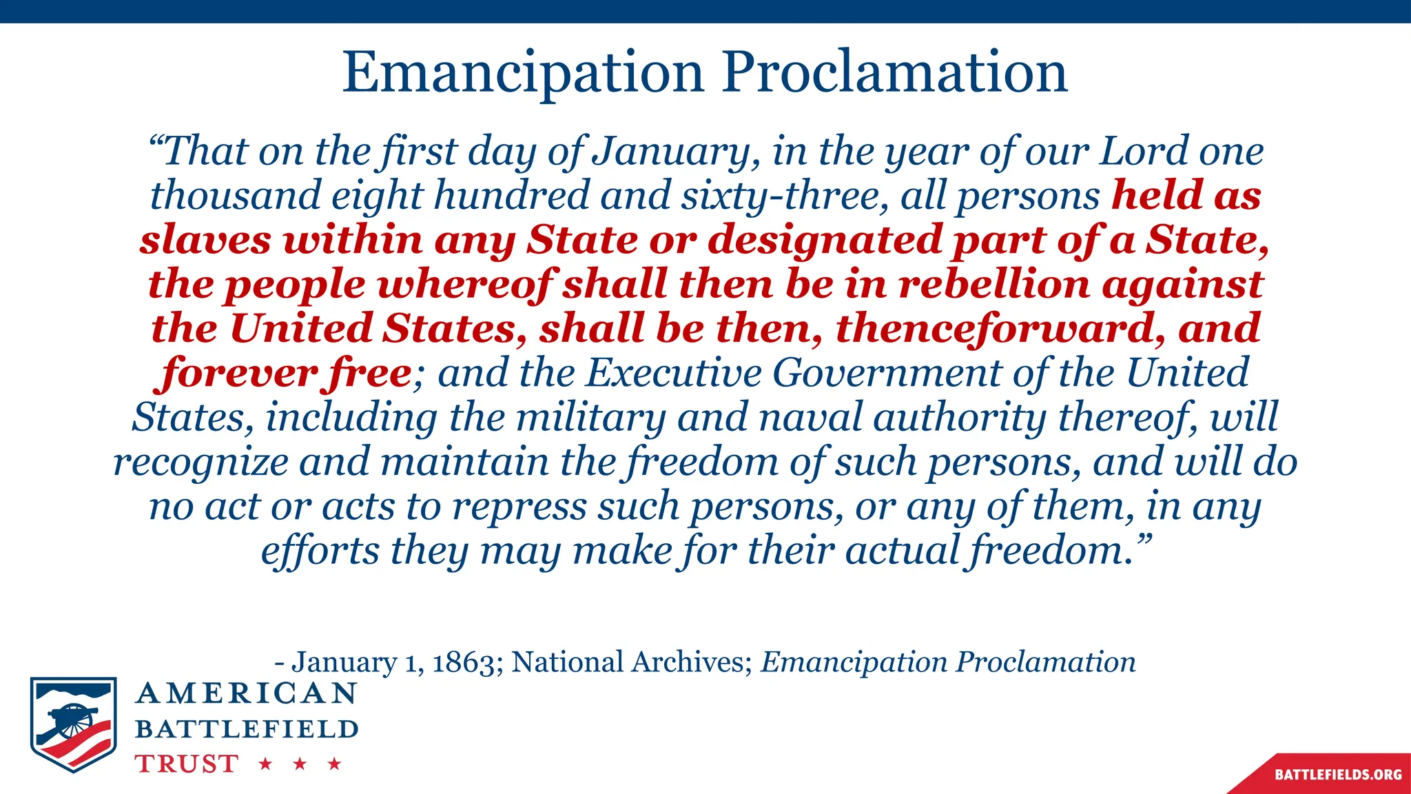 Emancipation and Antietam HighSchool.pptx