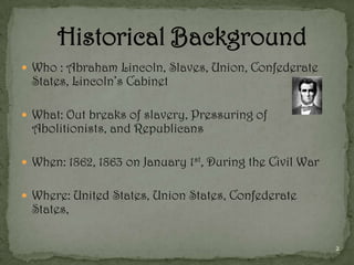 Emancipation Proclamation | PPT