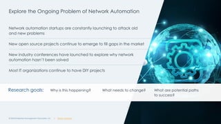 Enterprise Network Automation: Emerging from the Dark Ages and Reaching Toward NetDevOps | PDF