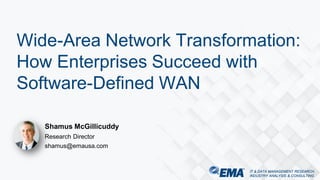 Wide-Area Network Transformation: How Enterprises Succeed with Software ...