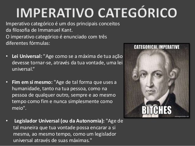 Kant Imperativo Categrico