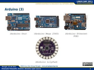 Arduino: domotica OpenSource | PPT