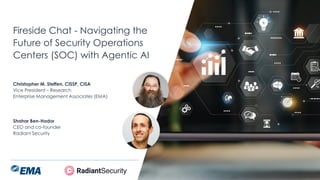 Navigating the Future of Security Operations Centers (SOC) with Agentic AI | PDF