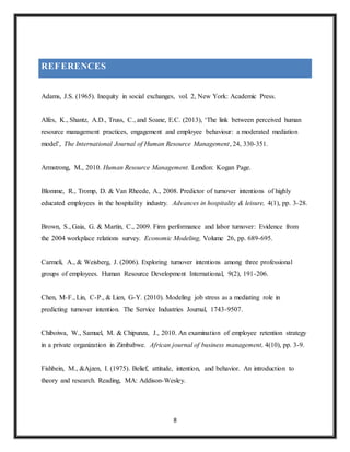 How Internal and External Business Effect Employee Turnover intention ...