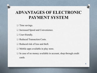 electronic payment system | PPTX