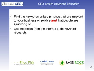 eMarketing Techniques Series - Hands On SEO | PPT