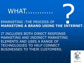 E marketing ppt | PPT