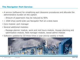 Vessel Operations Cooperative Solutions by Erik Vvanem | PDF | Cruises ...