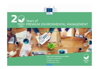20 years of EMAS (the Eco Management and Audit Scheme) | PDF