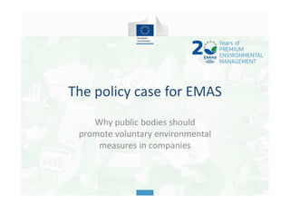 20 years of EMAS (the Eco Management and Audit Scheme) | PDF