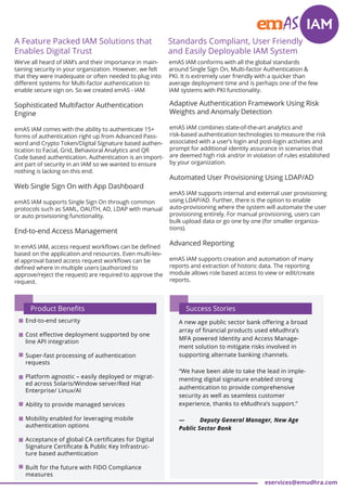 eMAS Indentity and Access Management | PDF | Operating Systems | Computer Software and Applications