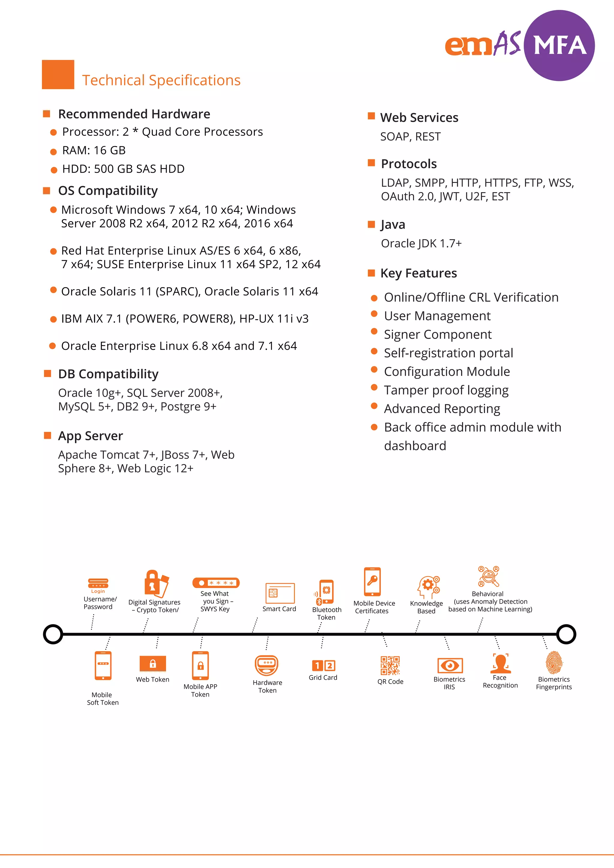 eMAS Multifactor Authentication | PDF | Operating Systems | Computer Software and Applications