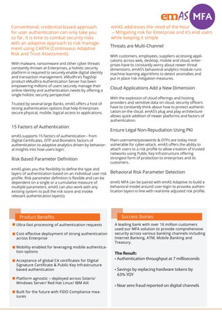 eMAS Multifactor Authentication | PDF | Operating Systems | Computer Software and Applications