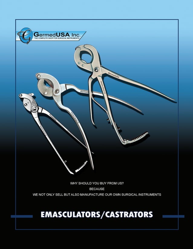 Emasculator - An emasculator is a tool used in the castration of ...
