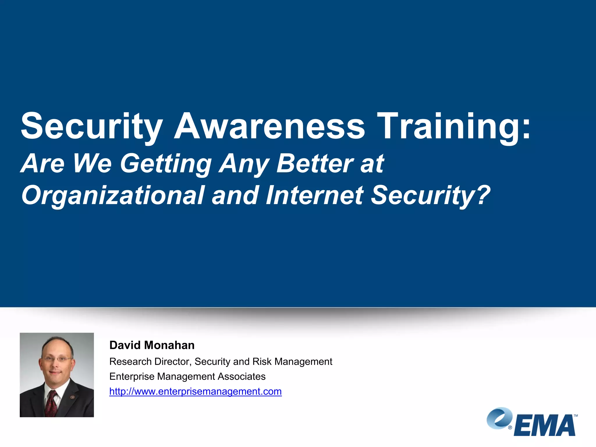 Security Awareness Training: Are We Getting Any Better at ...