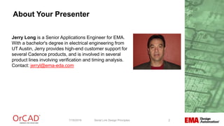 Serial Link Design - Meeting the Need for Speed | PPT