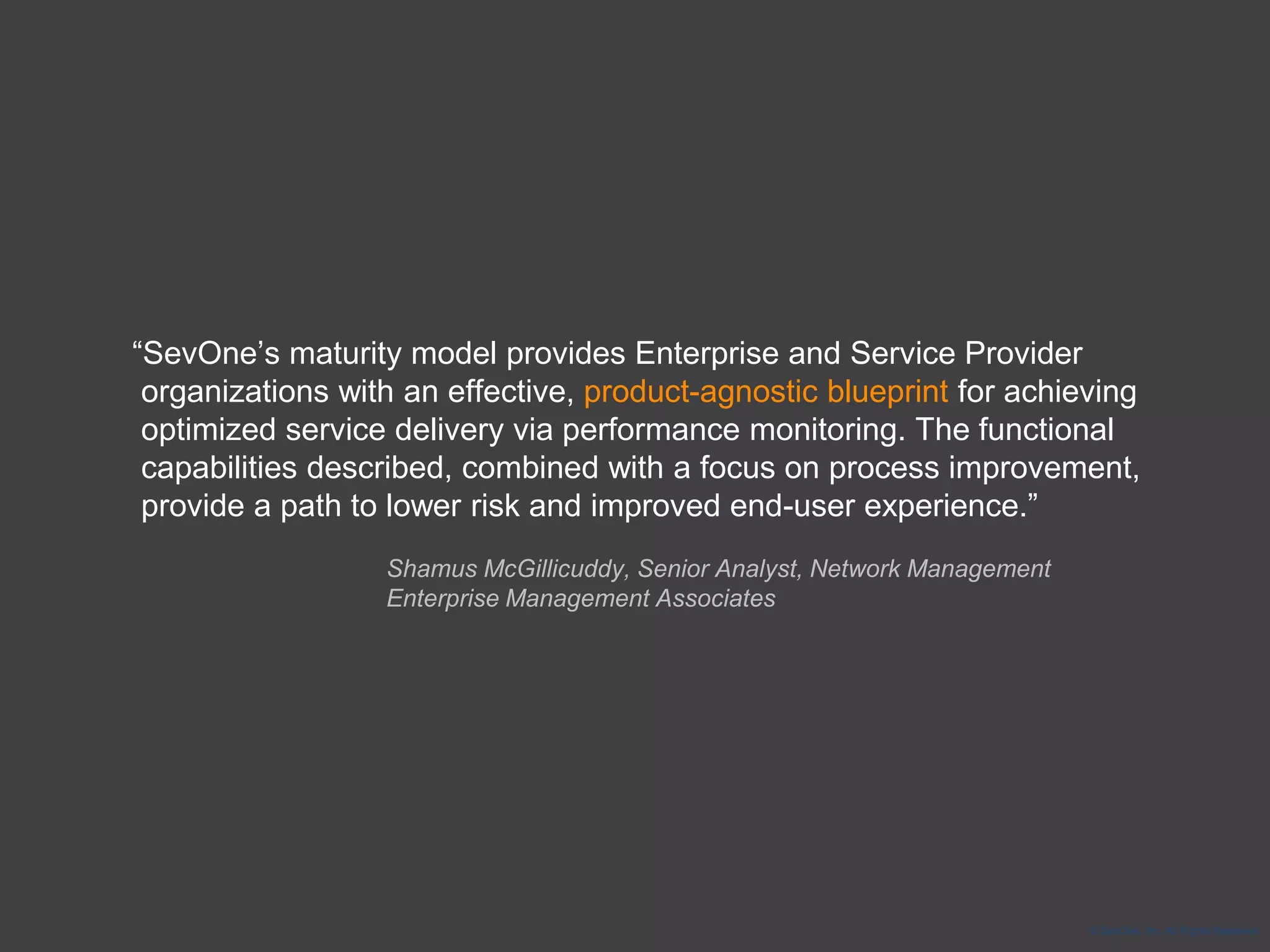 Infrastructure Monitoring Maturity: Modeling Technology, Process ...