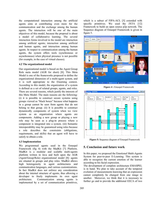 Emotional Multi-Agents System for Peer to peer E-Learning | PDF
