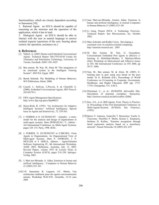 Emotional Multi-Agents System for Peer to peer E-Learning | PDF