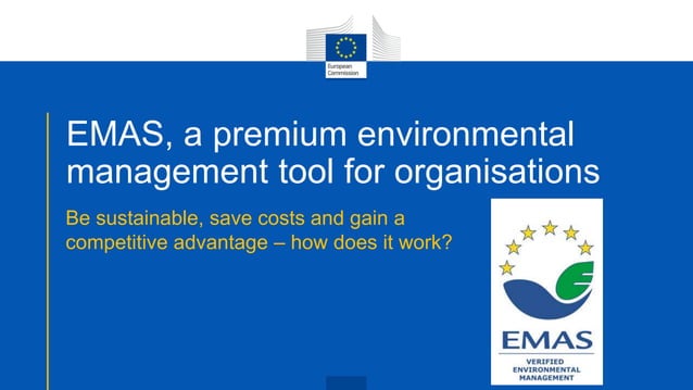 EMAS presentation for organisations_2022.pptx | Environmental Services ...